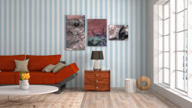 Idei de decorare a peretilor interiori din locuinta